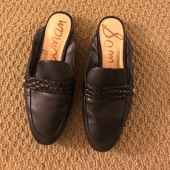 Sam Edelman | Shoes | Sam Edelman Black Loafers Slides 8 | Poshmark
